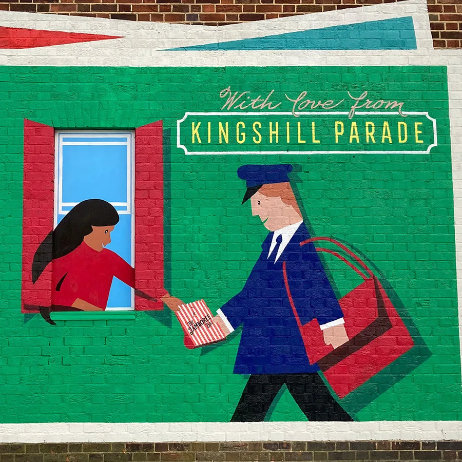 KINGSHILL PARADE MURAL - Designed By Good People
